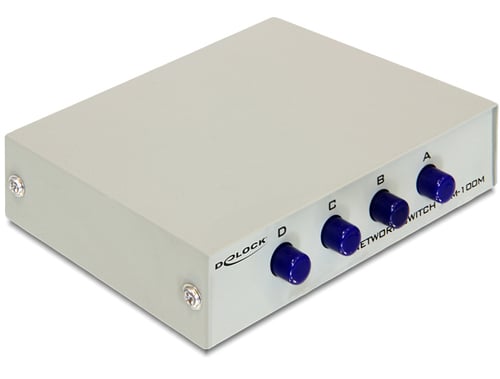 Switch Delock RJ45 Switch Delock 4 -> 1 [87588]