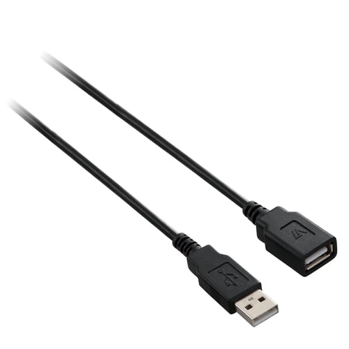 Cavo USB-prolunga Nero - USB Typ A - 1,8m [V7E2USB2EXT-1.8M]