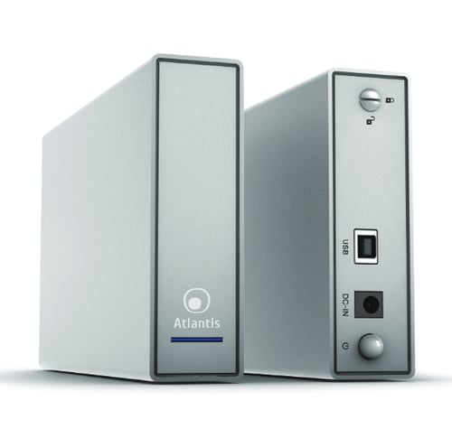 Box Hard Disk 3,5 Atlantis Sata Usb3.0 Argento [A06-HDE-353S]