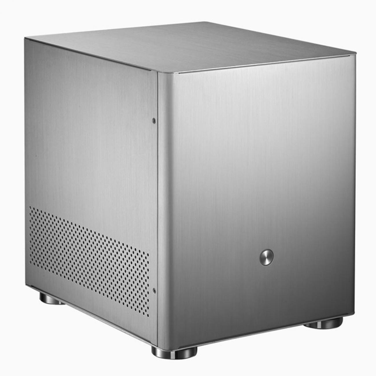Case Jonsbo V4 Micro-ATX Cube Argento