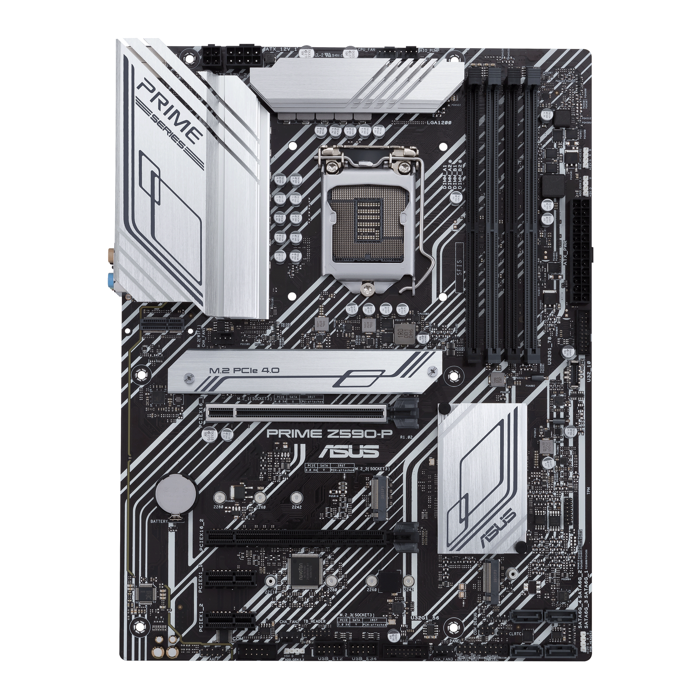 Scheda Madre Asus Prime Z590-P A Un 0 Super Sul Bpm-power