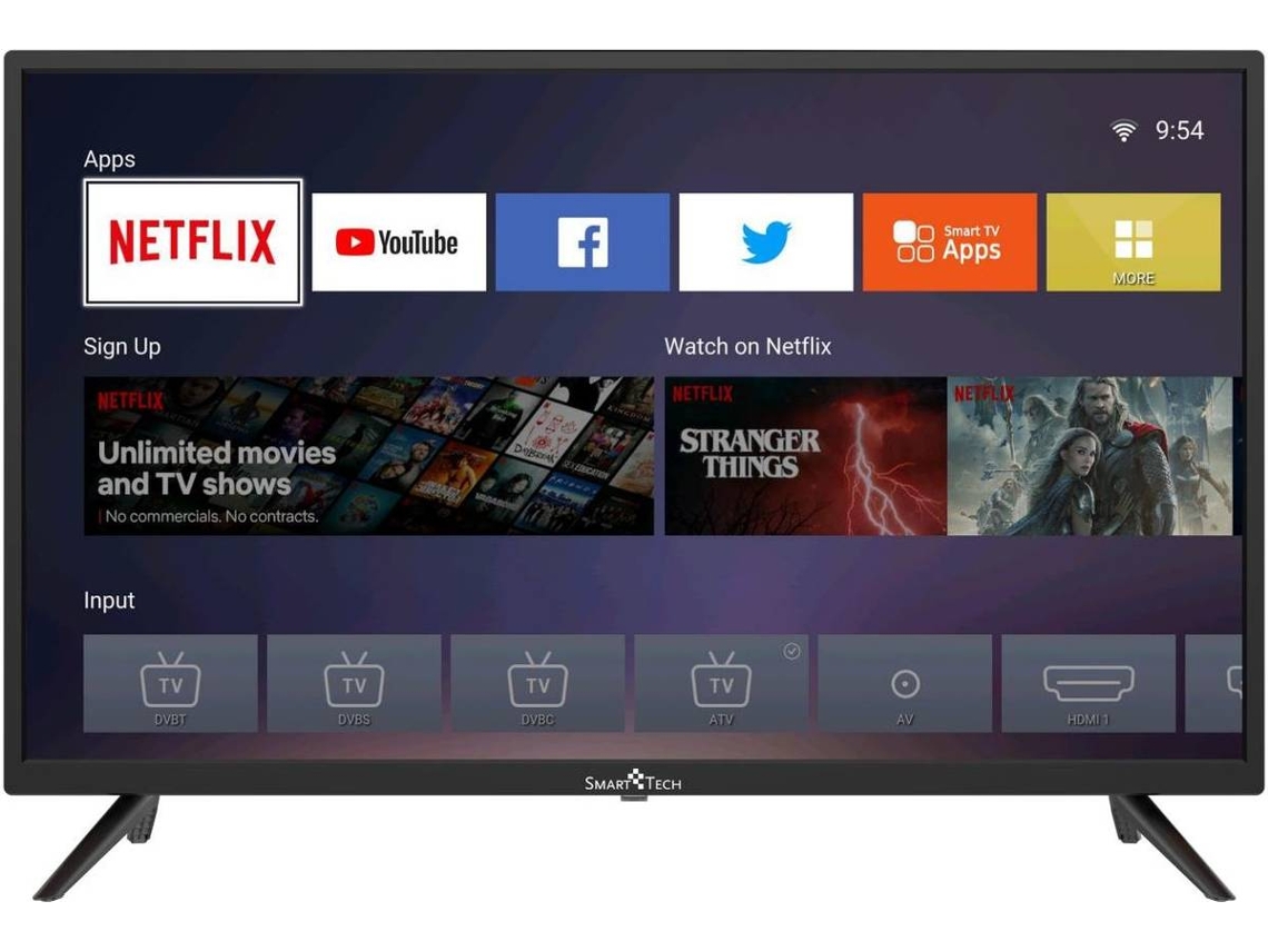 Tv Led 32" SmartTech SMT32N30HV1U1B1 HD A+ Nero [SMT32N30HV1U1B1]