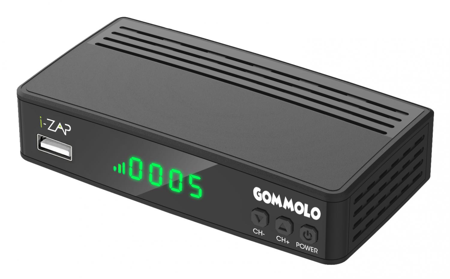 Decoder Digitale IZap Gommolo Nero