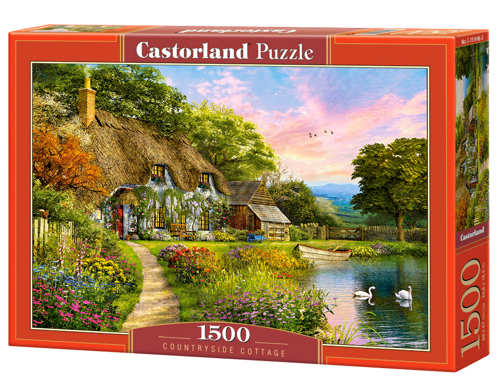 Puzzle Castor C-151998 Castorland Countrysi De Cottage 1500pz ...