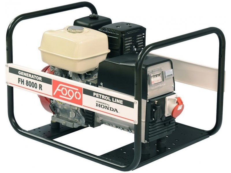 Generatore Di Corrente Fogo Con Stabilizzatore Di Tensione 400V 7 7kW ...