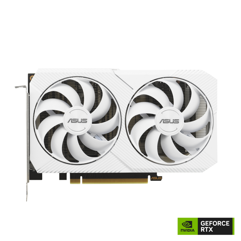 Scheda Video NVidia Asus GeForce RTX 3060/8GB/GDDR6 Dual Bianco ...