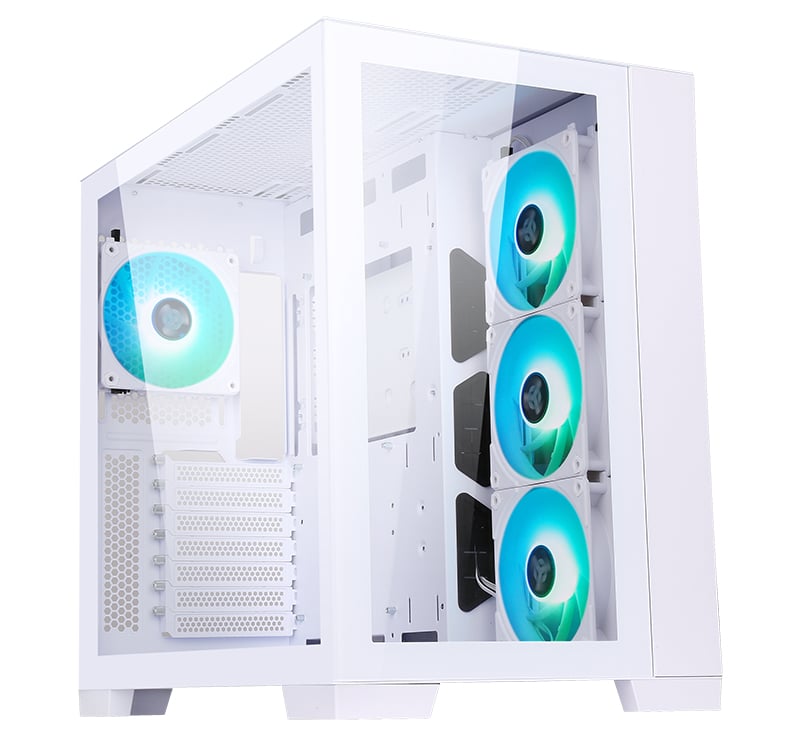 Case Itek Dark Cave Argb ATX/micro ATX/Mini-ITX Bianco [ITGCADCAGW]