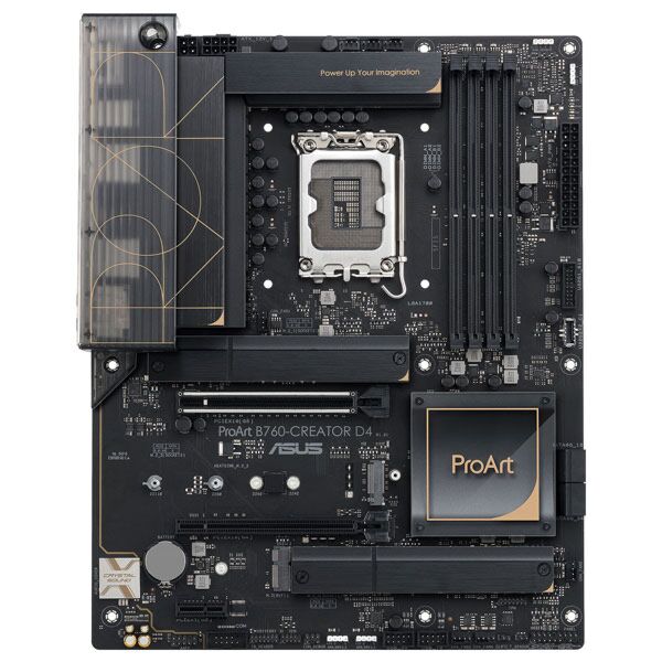 Scheda Madre Asus ProArt B760-Creator D4 ATX Nero [90MB1DU0-M0EAY0]
