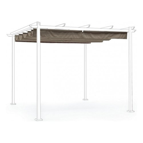 Telo Copertura Pergola Yes Everyday 0795603 Dynamic Tortora (solo Telo)