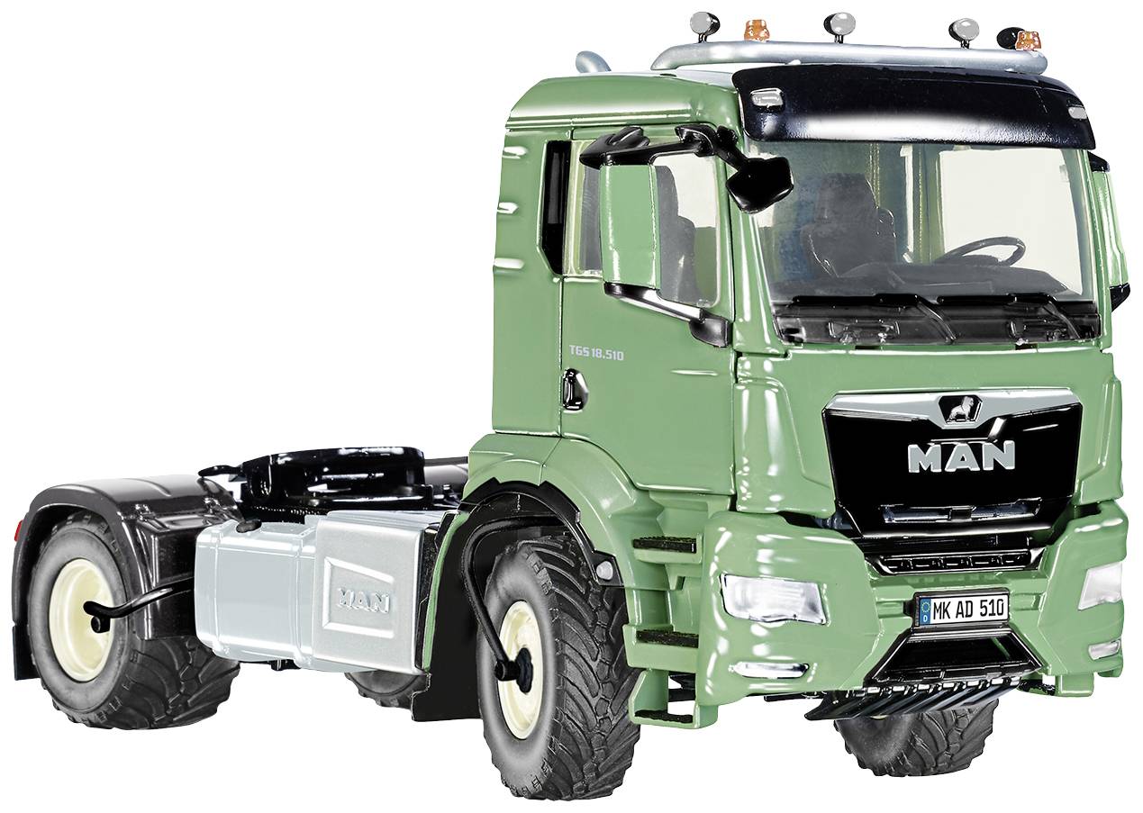 Modellino Wiking MAN TGS 18.510 4x4 BL 2-A. Verde [10765000000]
