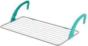 Stendibiancheria Colombo Nuovo Balcone Scala 10 Grigio/Turchese