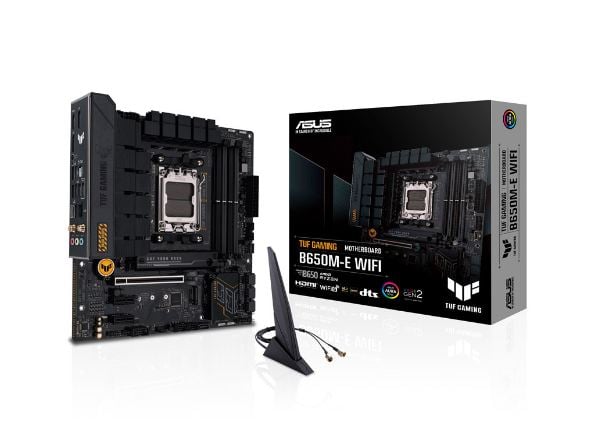 Scheda Madre Amd Asus TUF Gaming B650M-E WIFI AM5 Atx 4xDDR5 Nero ...