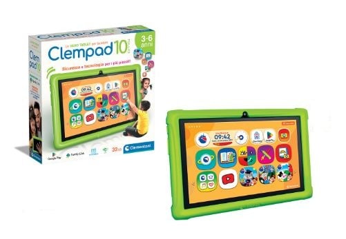 Tablet Educativo Clementoni Clempad 10'' 2GB/32GB/5000mAh/Verde [16795]