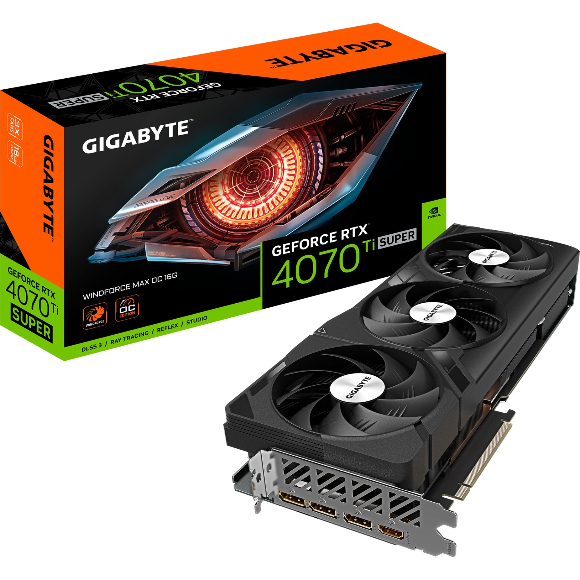 Scheda Video NVidia GeForce RTX 470 Ti 16GB GDDR6X 256bit Nero [GV ...