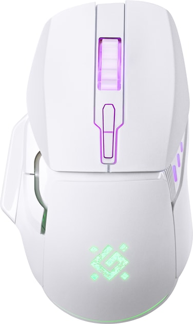 Mouse Defender Stix GM-009 Gaming Wireless Ottico 3200dpi Bianco [52009]