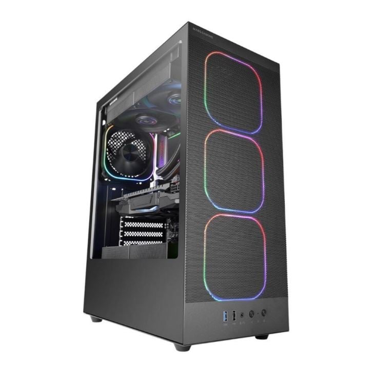 Case Tacens Mars Mc-Nebula 4x120mm Argb Atx Nero [TACMARS-MCNEBULA]