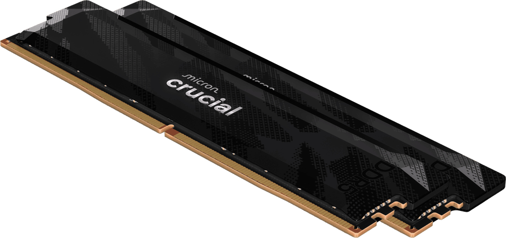 Ram DIMM DDR5 2x16GB Crucial Pro 6400MHz CL32 1.35V Nero [SACRC503264CO2X]